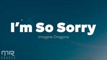 I'm so sorry by imagine dragons Meme Sound Effect - Voicy
