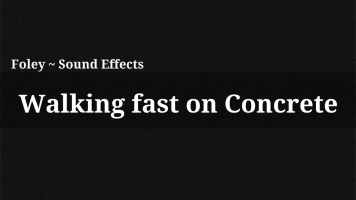 Walking Fast Sounds and Sound Effects - Voicy