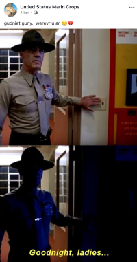 Sgt. Hartman Goodnight Meme Sound Effect - Voicy