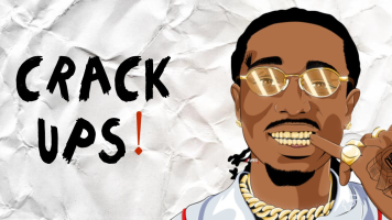 Quavo Laughs While Freestyling Meme Sound Effect - Voicy