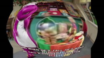 BARNEY THEME SONG (EAR RAPE) (BASS BOOSTED) Meme Sound Effect - Voicy