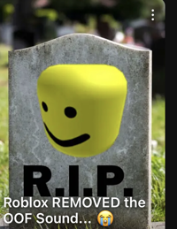 Ooof roblox Meme Sound Effect - Voicy
