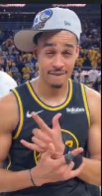 Jordan Poole rizz when he see the baddies Meme Sound Effect - Voicy
