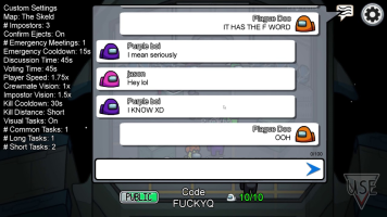 Among Us code has the F word Meme Sound Effect - Voicy