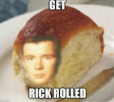 get rick rolled Meme Sound Effect - Voicy