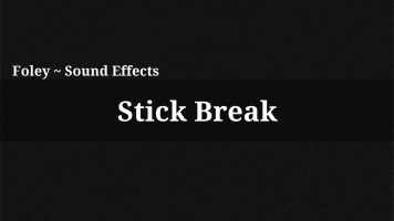 Stick Break Sounds and Sound Effects - Voicy