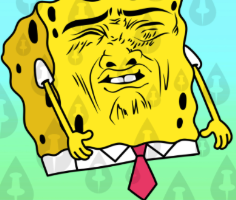 Spongebob singing super idol😏 Meme Sound Effect - Voicy