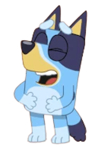 Bluey Heeler Laughing Meme Sound Effect - Voicy