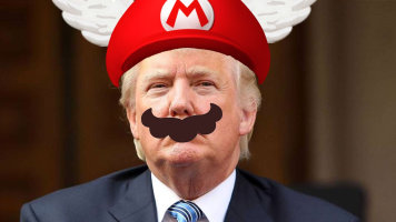 DONALD TRUMP MARIO! Meme Sound Effect - Voicy