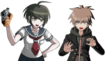 Makoto and Komaru doing the sibling dance Meme Sound Effect - Voicy