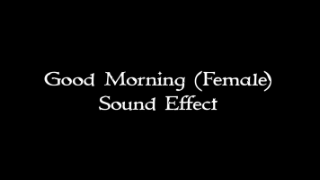 Good morning Meme Sound Effect - Voicy