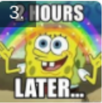 TWO HOURS LATER Meme Sound Effect - Voicy