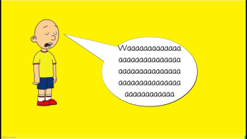 Cailou waaaaaa Meme Sound Effect - Voicy