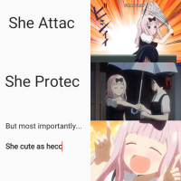 Anime girl says something cute Meme Sound Effect - Voicy