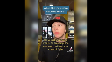 When The Ice Cream Machine Is Broken Meme Sound Effect - Voicy