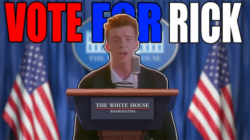 Rick Astley Is Running For President Meme Sound Effect - Voicy