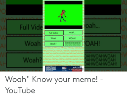 WOAH! (full meme) Meme Sound Effect - Voicy