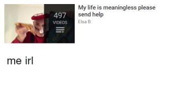 My Life is Meaningless Meme Sound Effect - Voicy