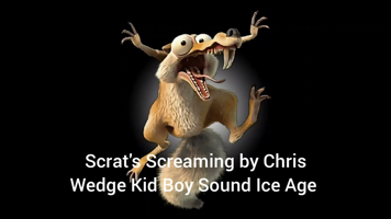 🐿️ scrat screaming🌰(Chris wedge) Meme Sound Effect - Voicy
