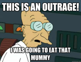 Professor Farnsworth Outrage Meme Sound Effect - Voicy