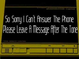 Sorry I Can't Answer The Phone (Acapella) Meme Sound Effect - Voicy