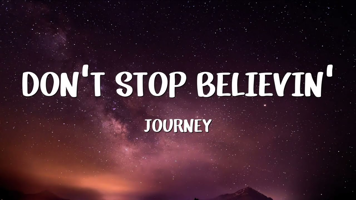 Don't stop believing Meme Sound Effect - Voicy