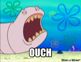 SpongeBob Ouch Meme Sound Effect - Voicy