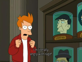 Futurama Fry Angry Meme Sound Effect - Voicy