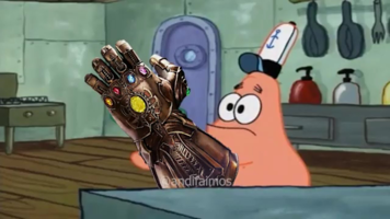 Patrick that's the Infinity Gauntlet Meme Sound Effect - Voicy