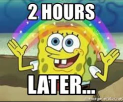 Two Hours Later Meme Sound Effect - Voicy