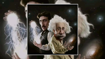 Einstein And Nikola Tesla Meme Звуки - Voicy