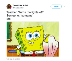 SpongeBob Screaming 5 Meme Sound Effect - Voicy
